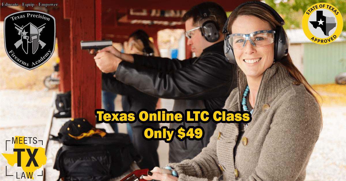 Online Texas LTC class | Texas Precision Firearms Academy