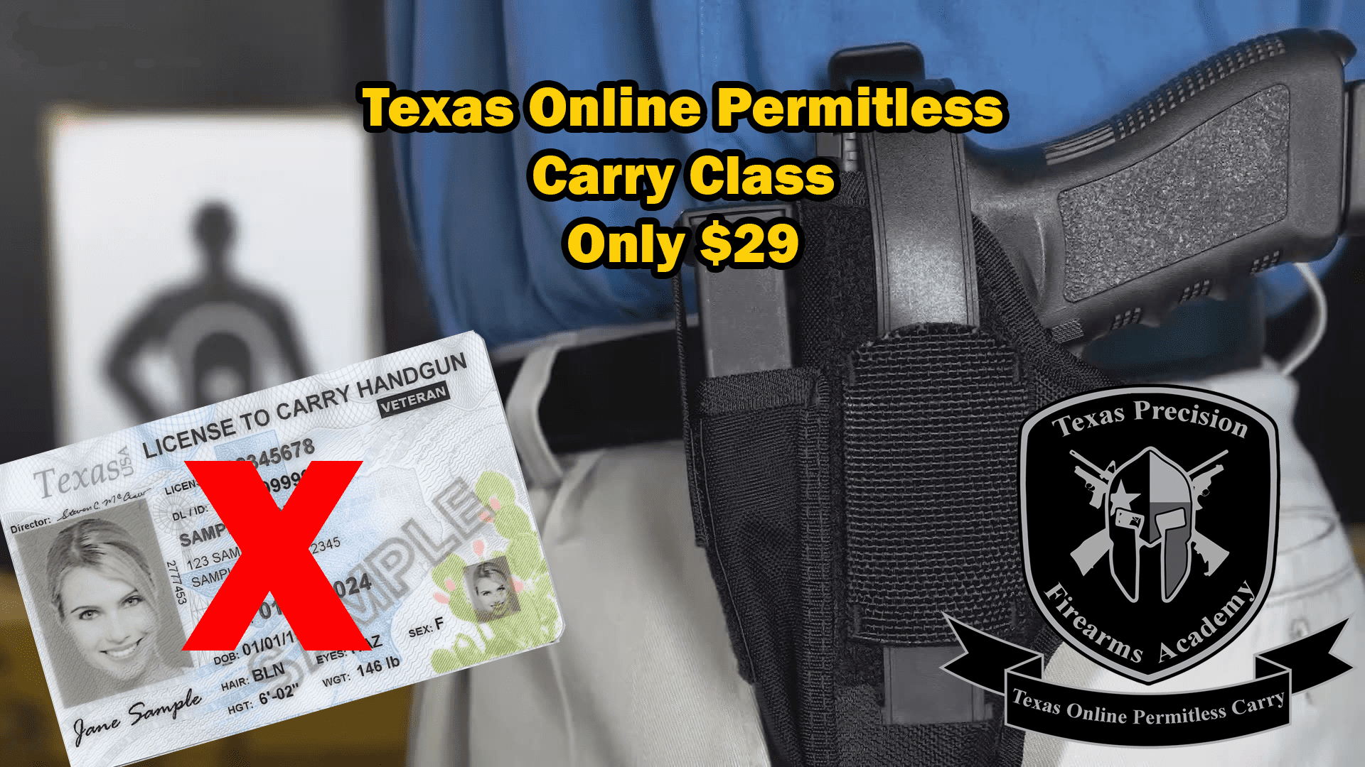 Texas Permitless Carry | Texas Precision Firearms Academy